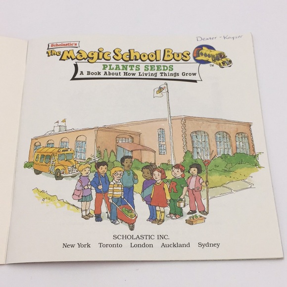 The Magic School Bus | Toys | Bundle Of 4 Vintage Scholastic The Magic ...